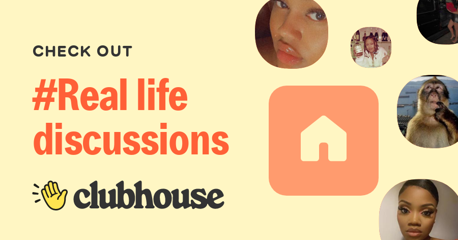 #Real life discussions