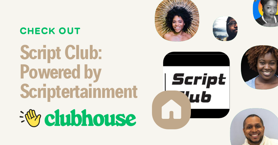 Script Club: Powered by Scriptertainment