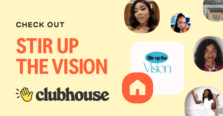 STIR UP THE VISION