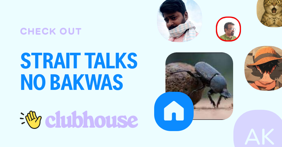 STRAIT TALKS NO BAKWAS
