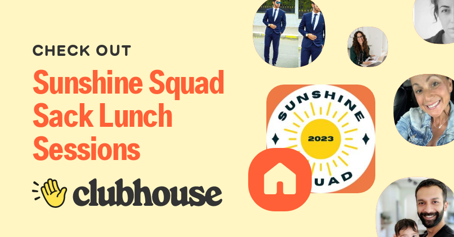 Sunshine Squad Sack Lunch Sessions