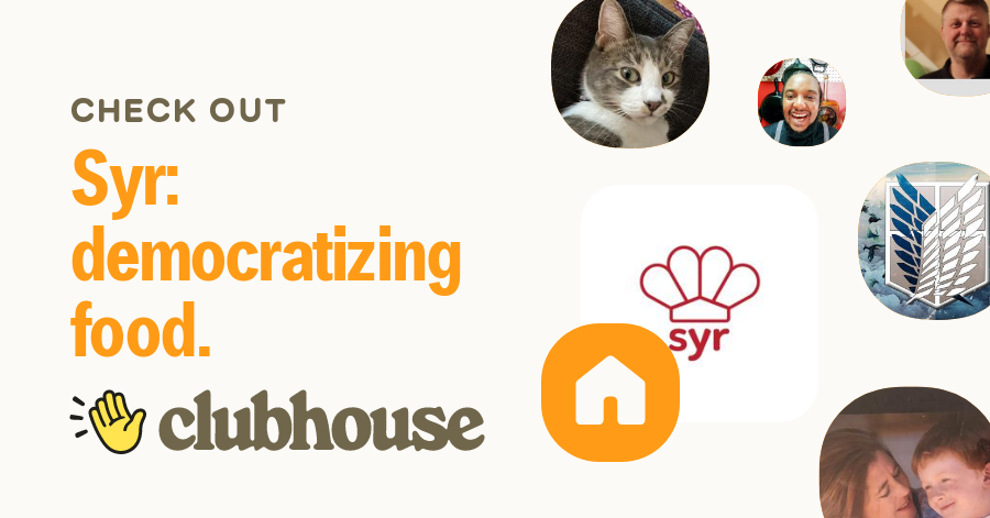 Syr: democratizing food.