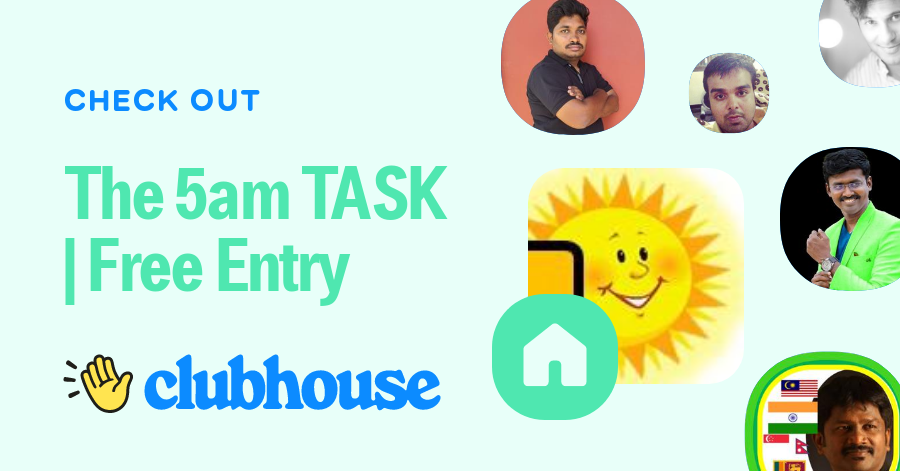 The 5am TASK | Free Entry