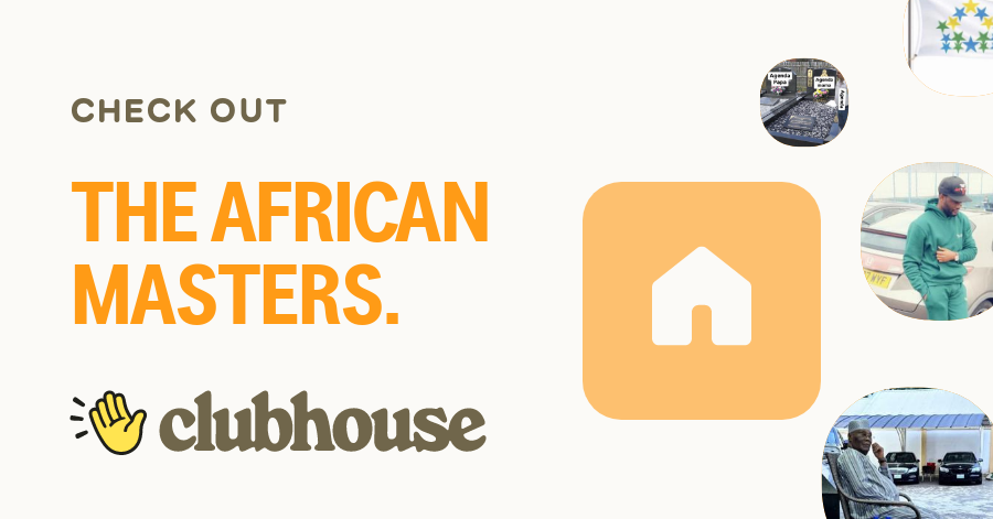 THE AFRICAN MASTERS.
