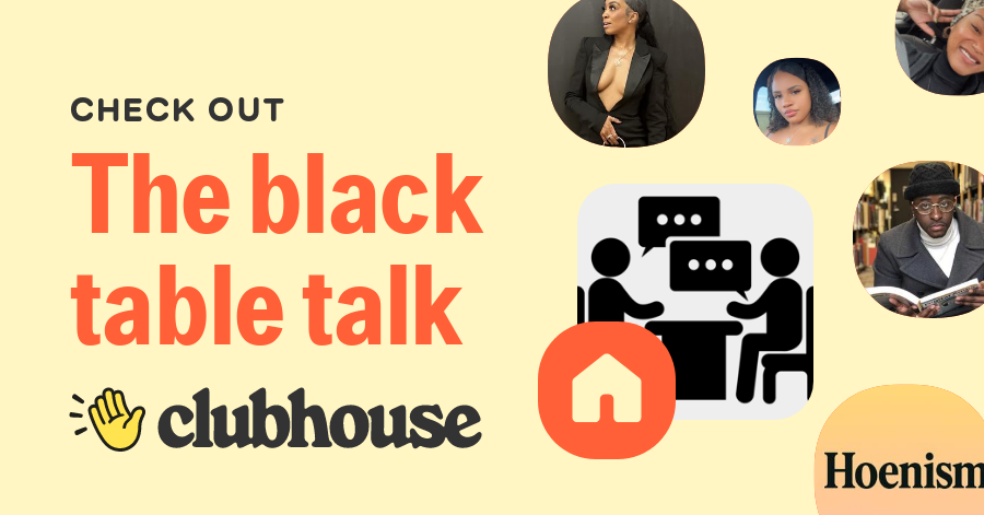 The black table talk