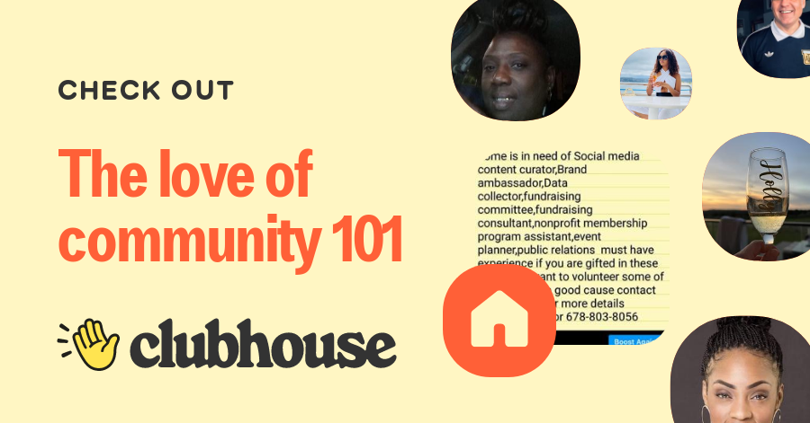The love of community 101