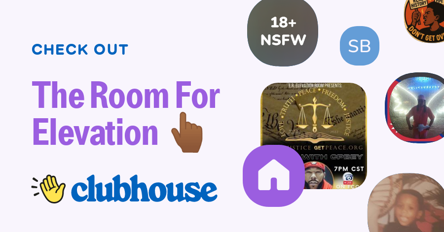 The Room For Elevation 👆🏾