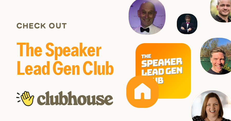 The Speaker Lead Gen Club