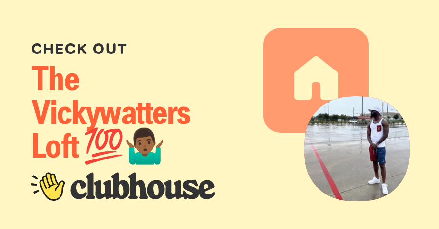 The Vickywatters Loft 💯🤷🏾‍♂️