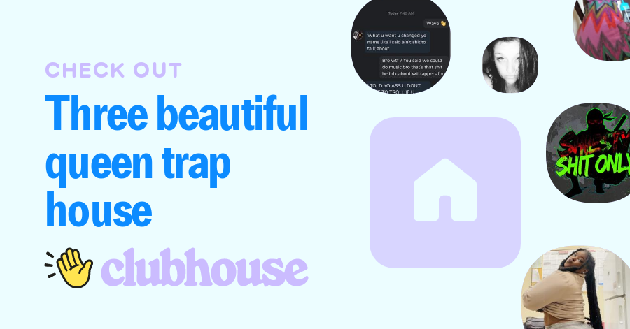 Three beautiful queen trap house