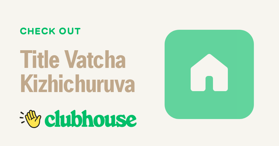 Title Vatcha Kizhichuruva