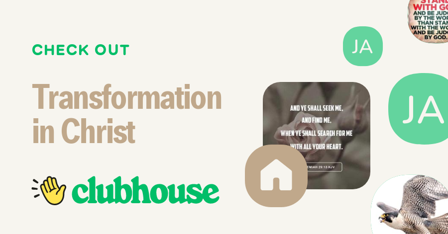 Transformation in Christ