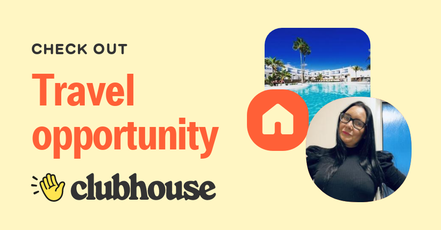 Travel opportunity