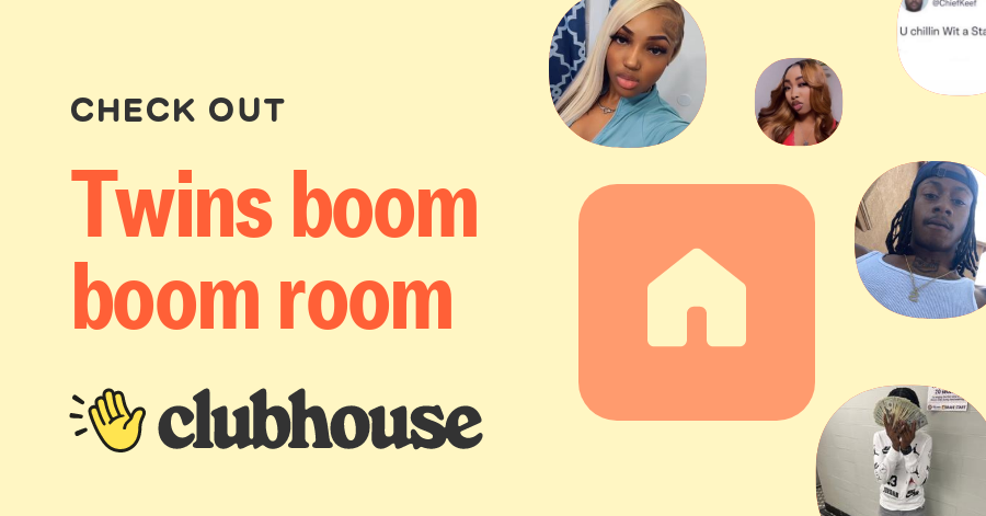 Twins boom boom room
