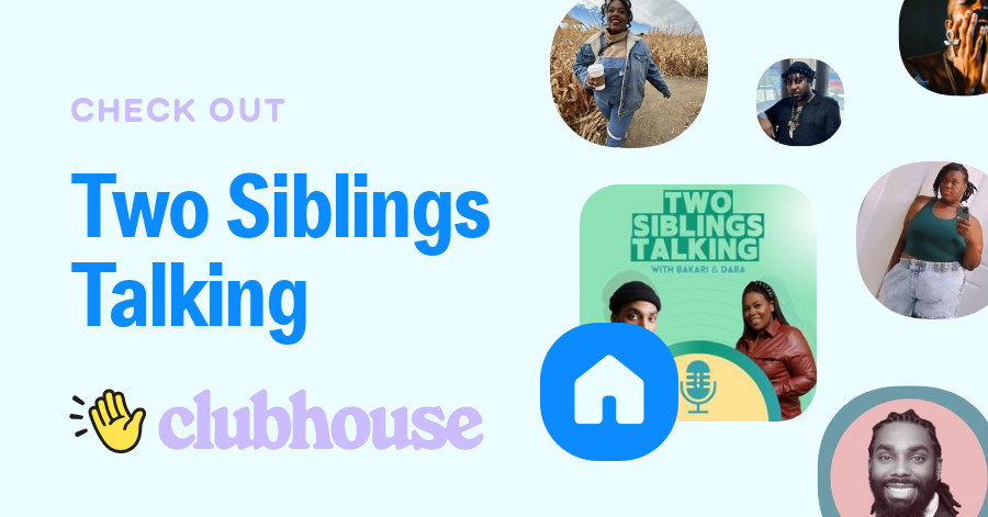 Two Siblings Talking