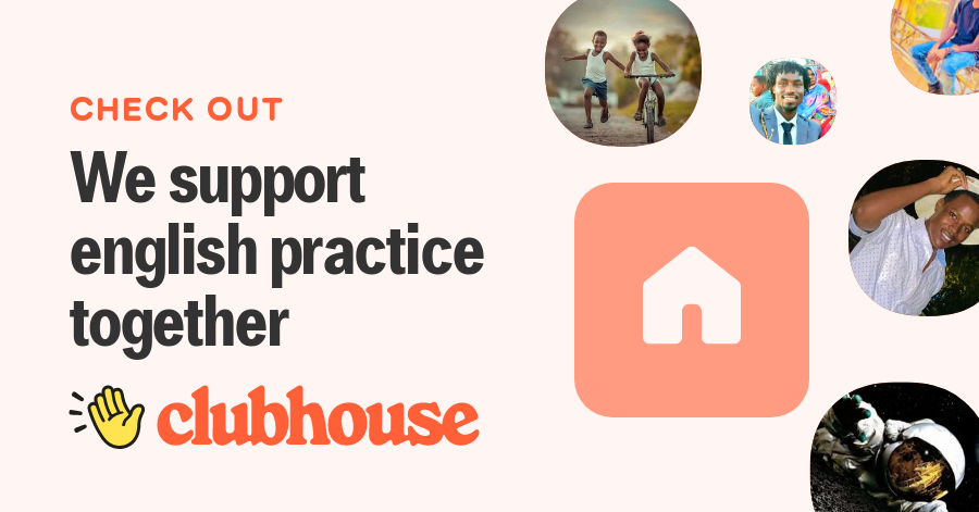 We support english practice together