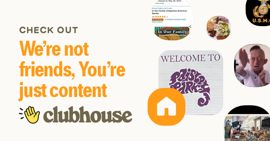 We’re not friends, You’re just content