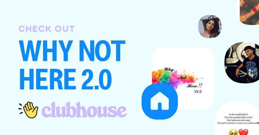 WHY NOT HERE 2.0
