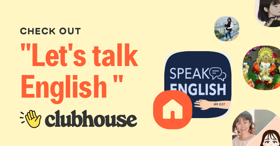 "Let's talk English