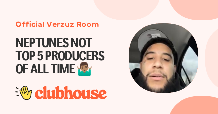 Join NEPTUNES NOT TOP 5 PRODUCERS OF ALL TIME 🤷🏽‍♂️