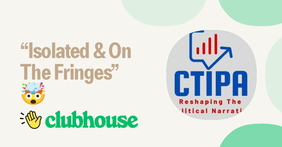 “Isolated & On The Fringes” 🤯