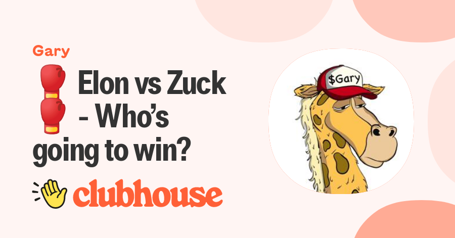 🥊 Elon vs Zuck 🥊 - Who’s going to win?