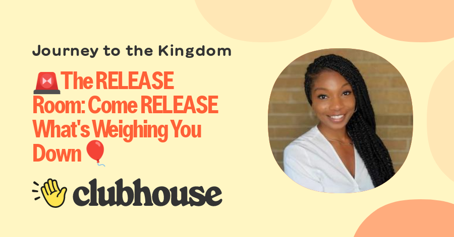 🚨The RELEASE Room: Come RELEASE What's Weighing You Down🎈