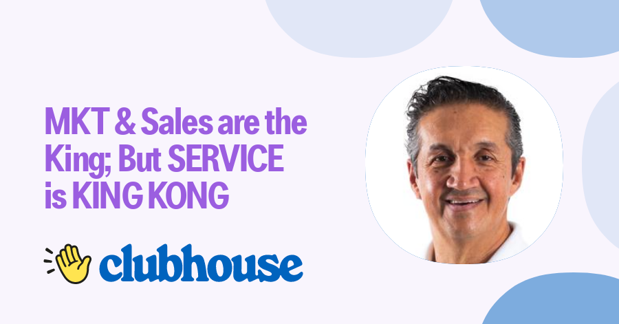 MKT & Sales are the King; But SERVICE is KING KONG