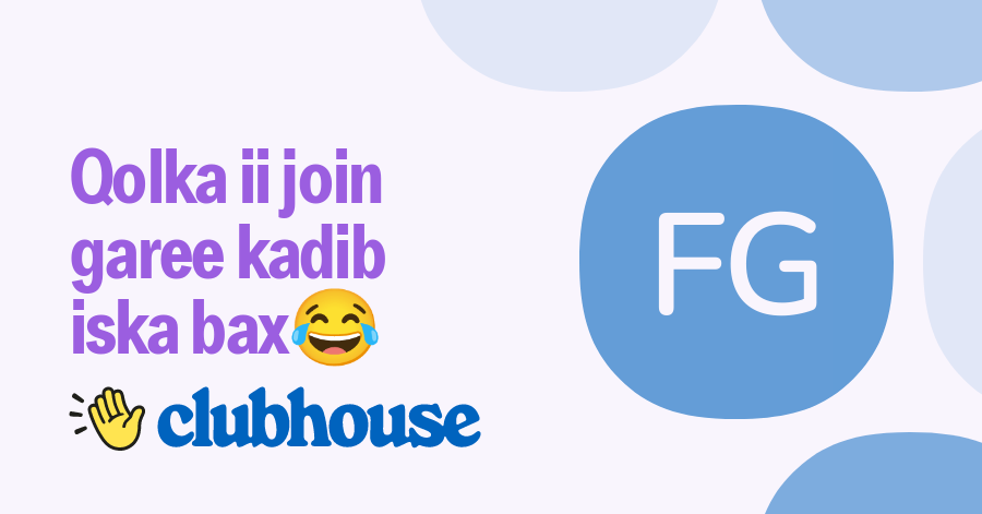 Qolka ii join garee kadib iska bax😂