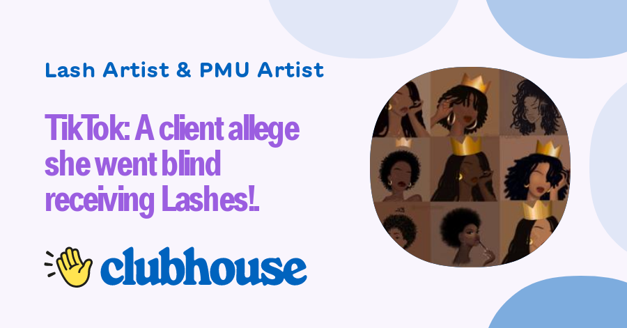 TikTok: A client allege she went blind receiving Lashes!.