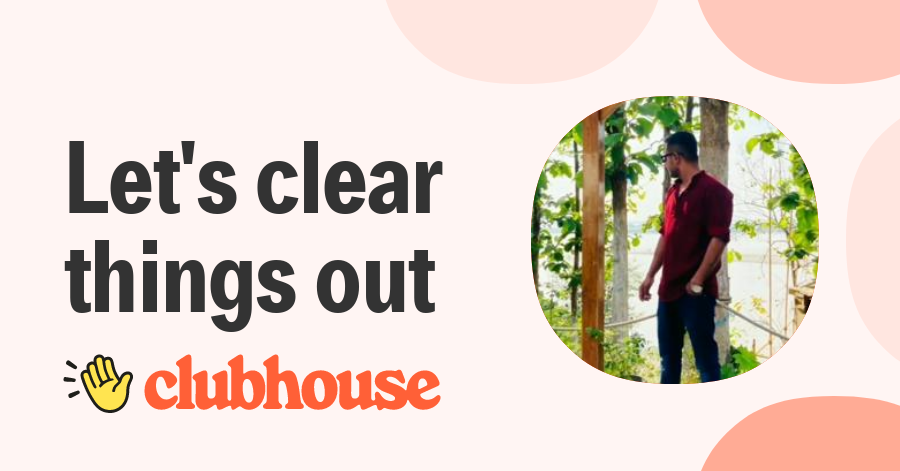 Join Let's clear things out