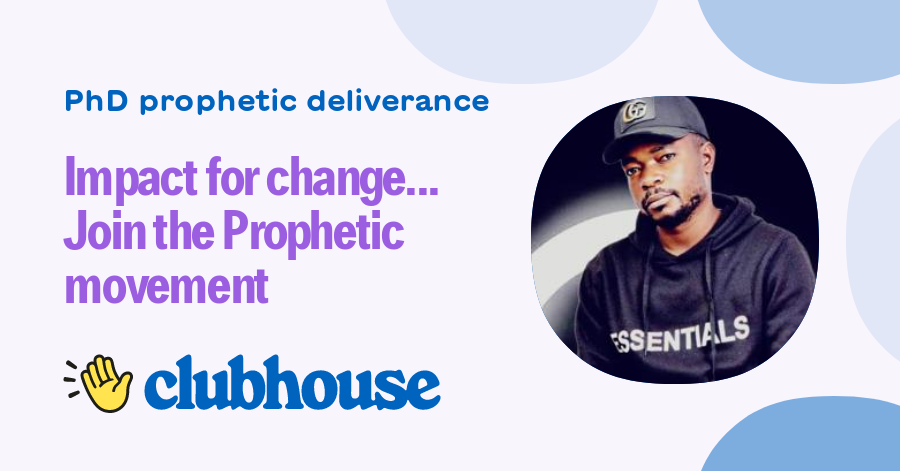Impact for change... Join the Prophetic movement