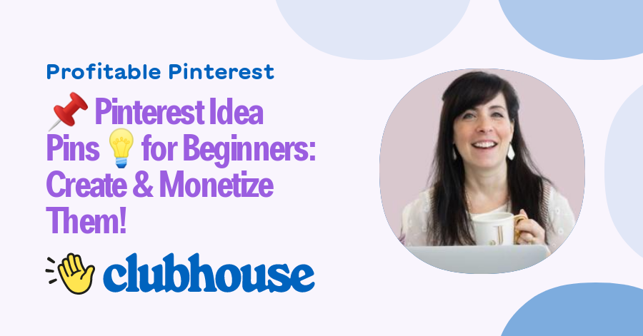 Join 📌 Pinterest Idea Pins💡for Beginners: Create & Monetize Them!