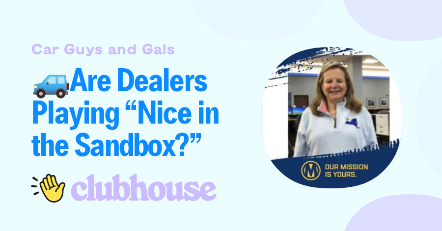 🚙Are Dealers Playing “Nice in the Sandbox?”