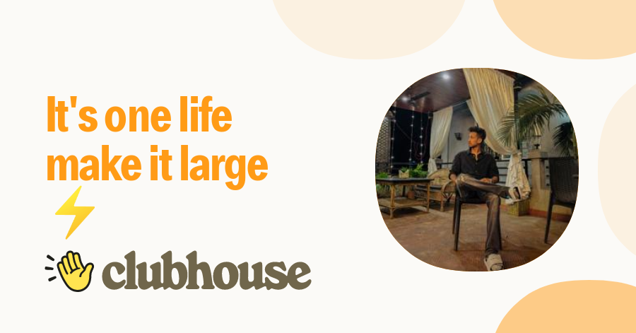 It's one life make it large ⚡