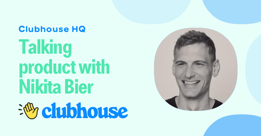 Join Talking product with Nikita Bier
