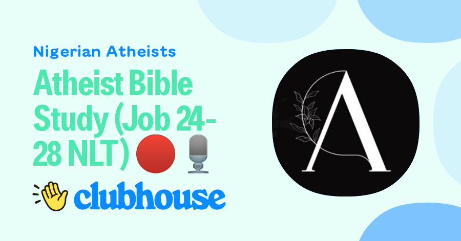 Atheist Bible Study (Job 24-28 NLT) 🔴🎙