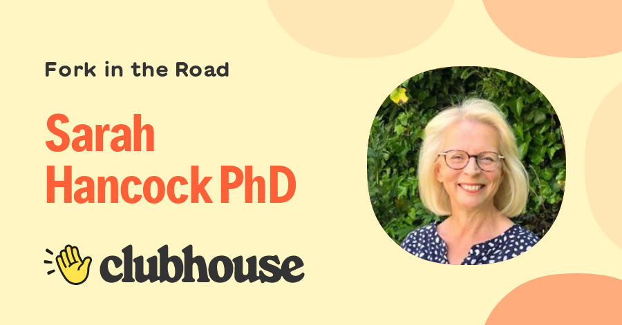Join Sarah Hancock PhD