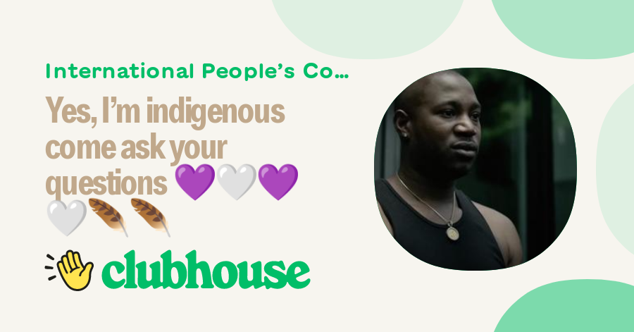 Join Yes, I’m indigenous come ask your questions 💜🤍💜🤍🪶🪶