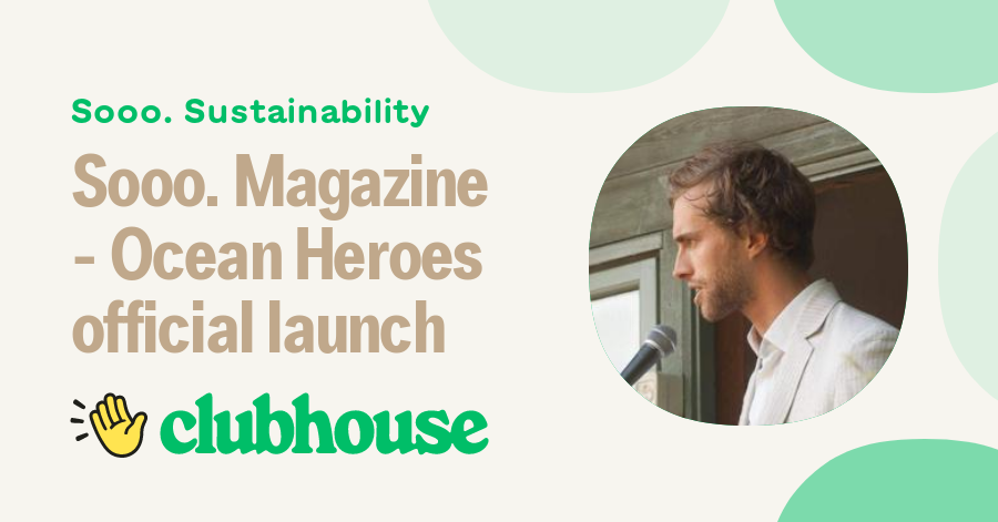 Sooo. Magazine - Ocean Heroes official launch