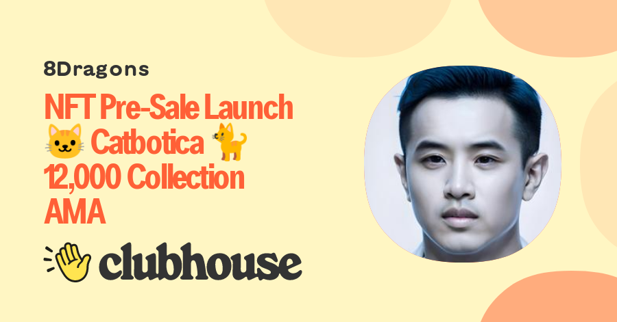 NFT Pre-Sale Launch 🐱 Catbotica 🐈 12,000 Collection AMA