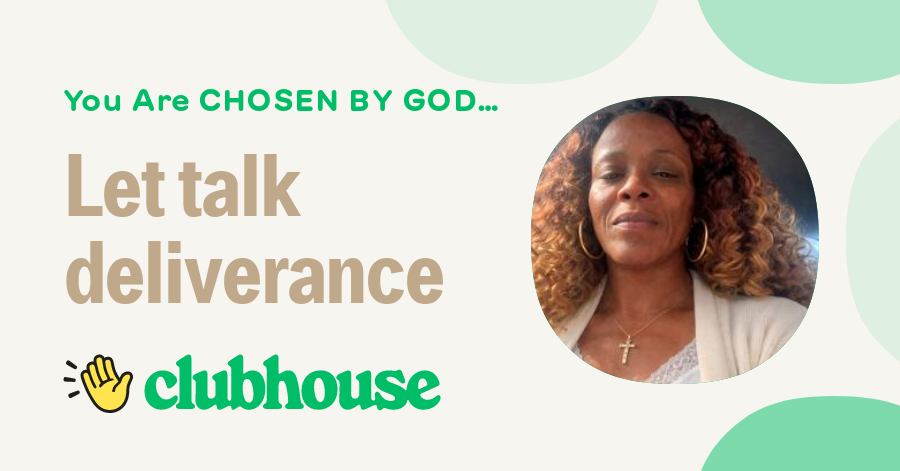 Let talk deliverance