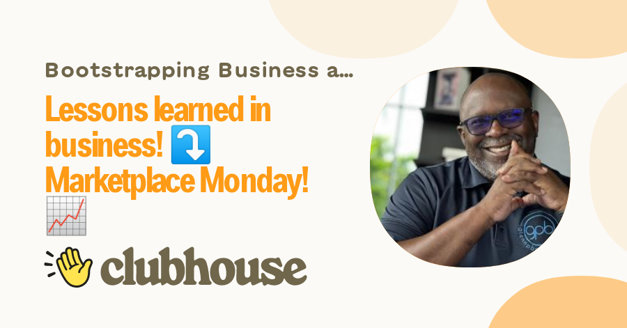 Lessons learned in business! ⤵️ Marketplace Monday! 📈