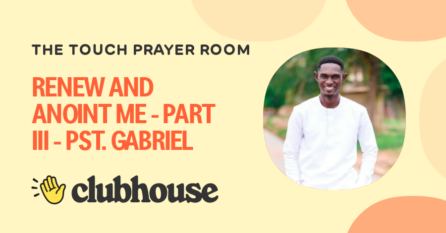 RENEW AND ANOINT ME - PART III - PST. GABRIEL