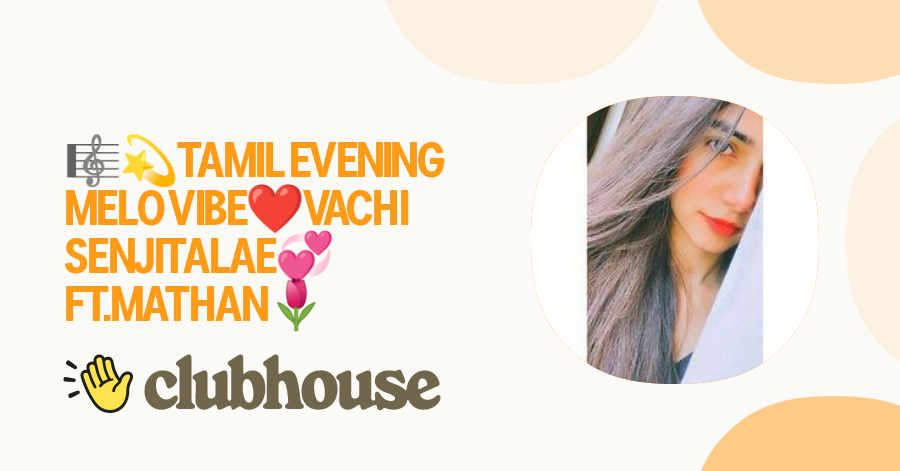 🎼💫TAMIL EVENING MELO VIBE ️VACHI SENJITALAE💞 FT.MATHAN🌷