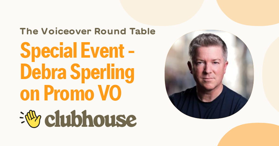 Join Special Event - Debra Sperling on Promo VO