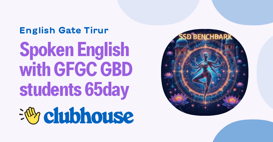 Join Spoken English with GFGC GBD students 65day