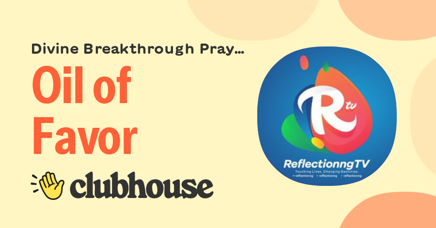 Oil of Favor