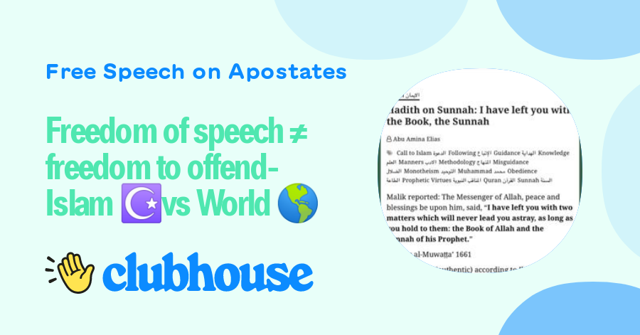 Join Freedom of speech ≠ freedom to offend- Islam ☪️vs World 🌎