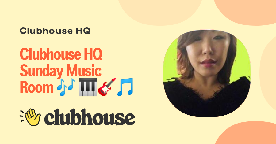 Clubhouse HQ Sunday Music Room 🎶 🎹🎸🎵